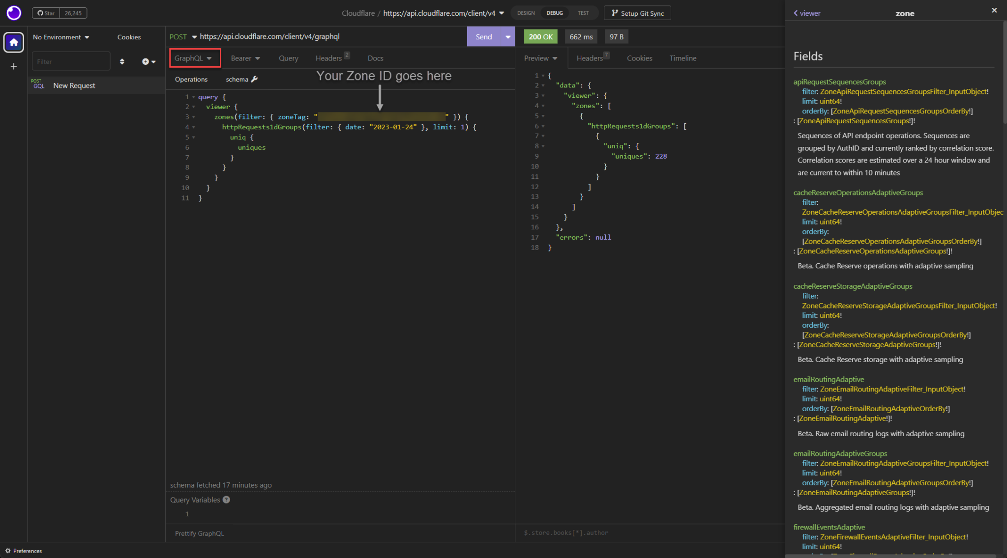Power Automate: Working with GraphQL API and getting Cloudflare traffic notifications - recursion.no