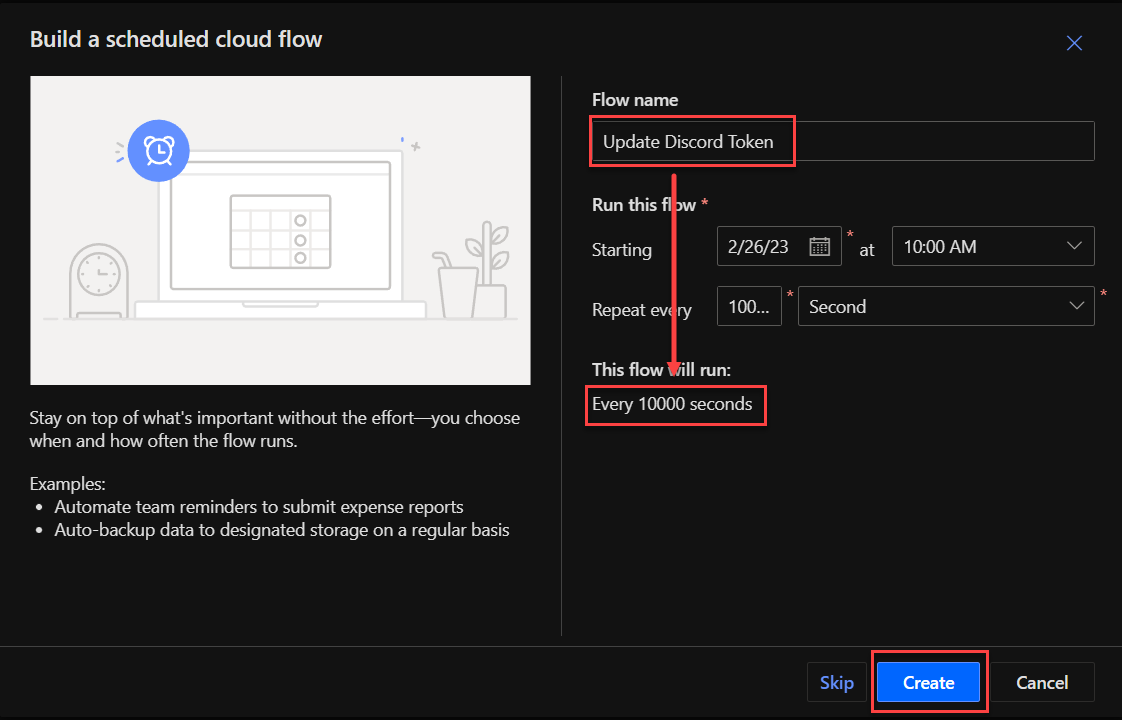 Power Automate: Make Your Recurring Flow Change Its Own Trigger Value - recursion.no