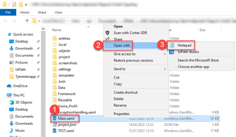 Uipath Resolving Missing Namespace In A Project Recursionno