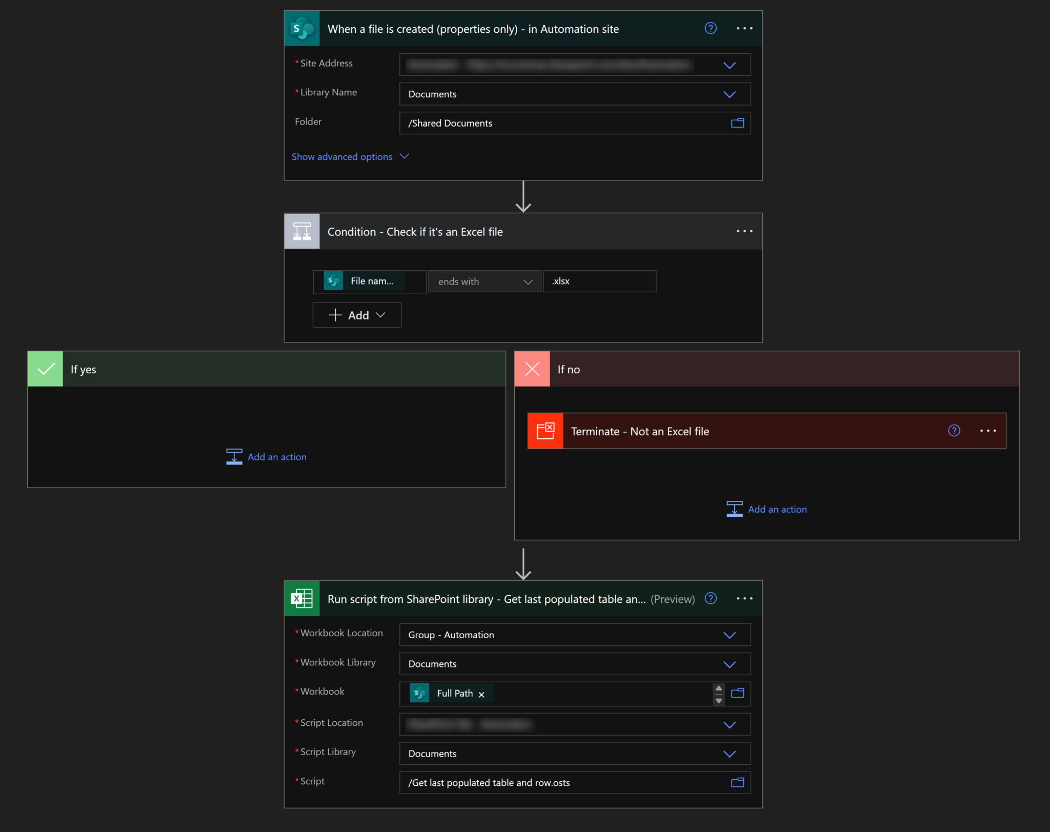 Power Automate Auto Create Excel Table Based On Dynamic Content With Excel Automation Script
