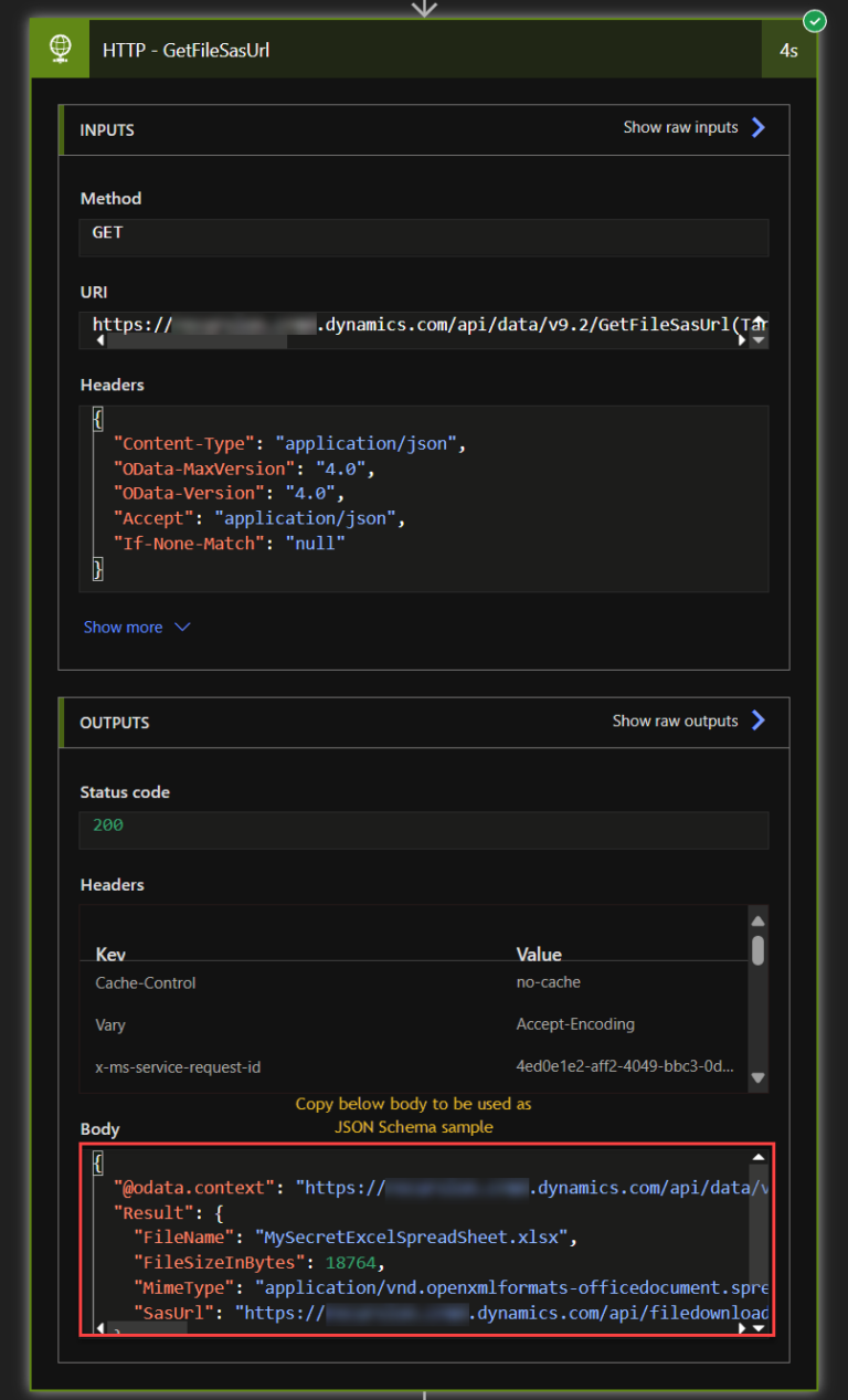 Power Automate: Get Dataverse file URL (show file content) - recursion.no